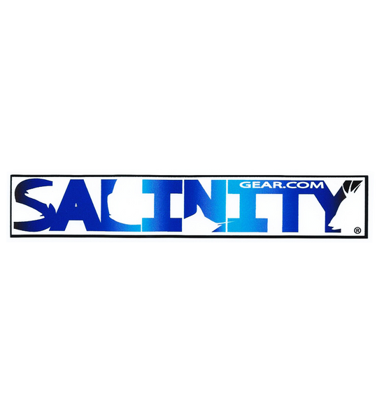 Salinity Bluewater Logo Sticker – Salinity Gear LLC
